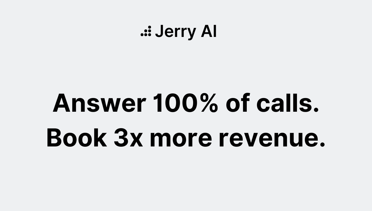Jerry AI - AI Phone Agents for Service Companies